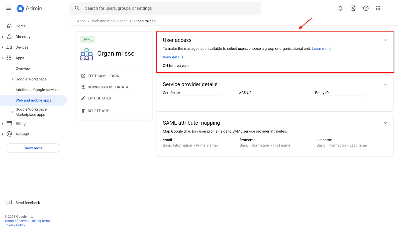 Google SSO Setup Guide – Organimi Help Center