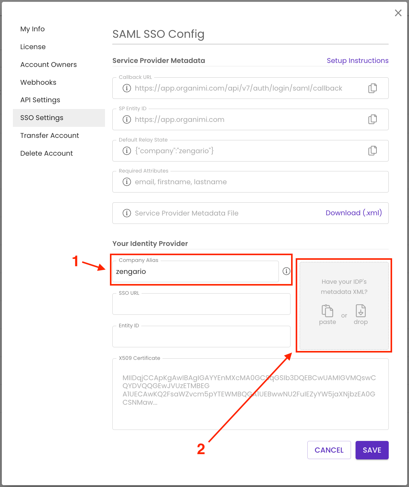 Google SSO Setup Guide – Organimi Help Center