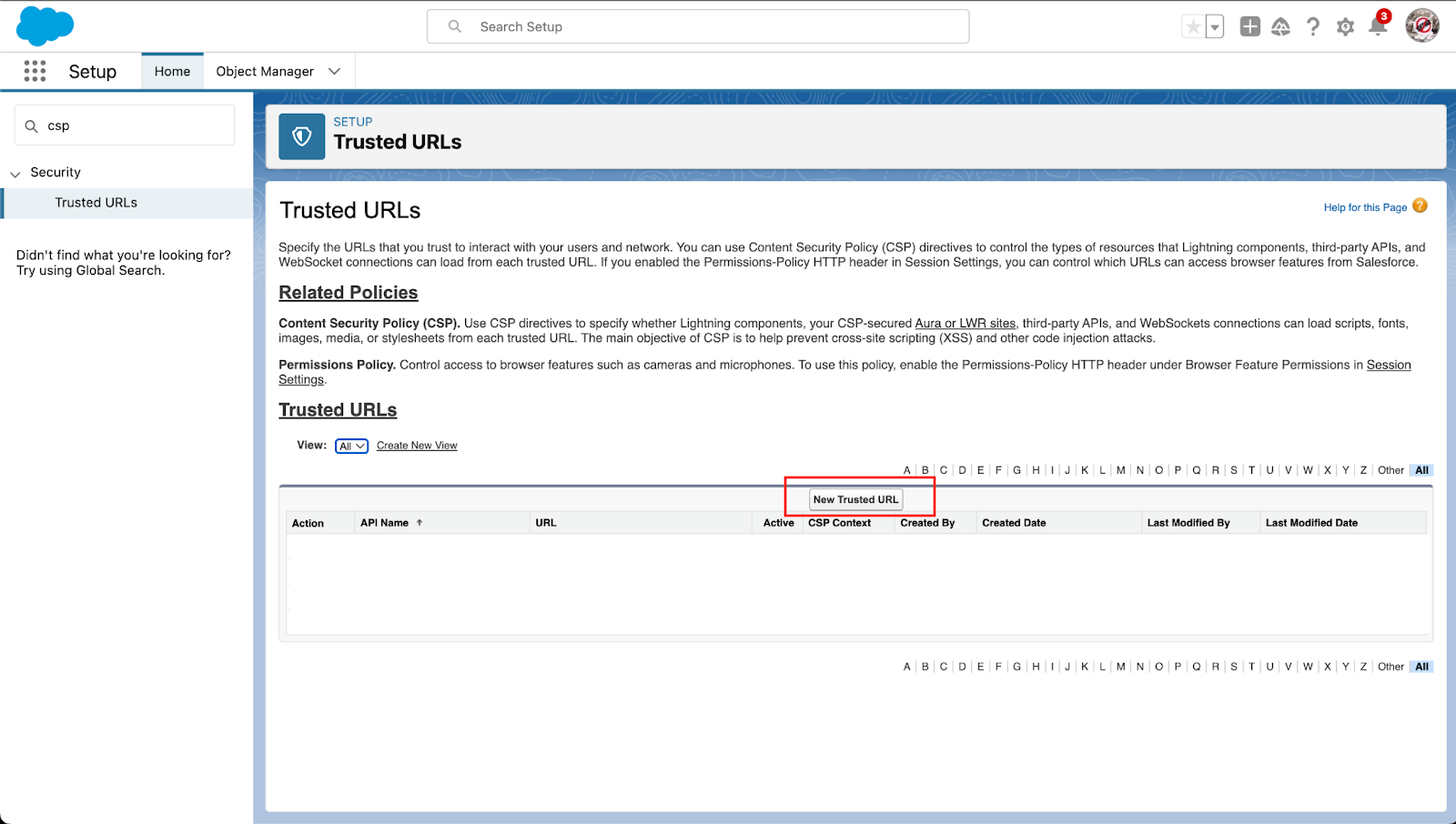 How to setup Salesforce Sharing – Organimi Help Center