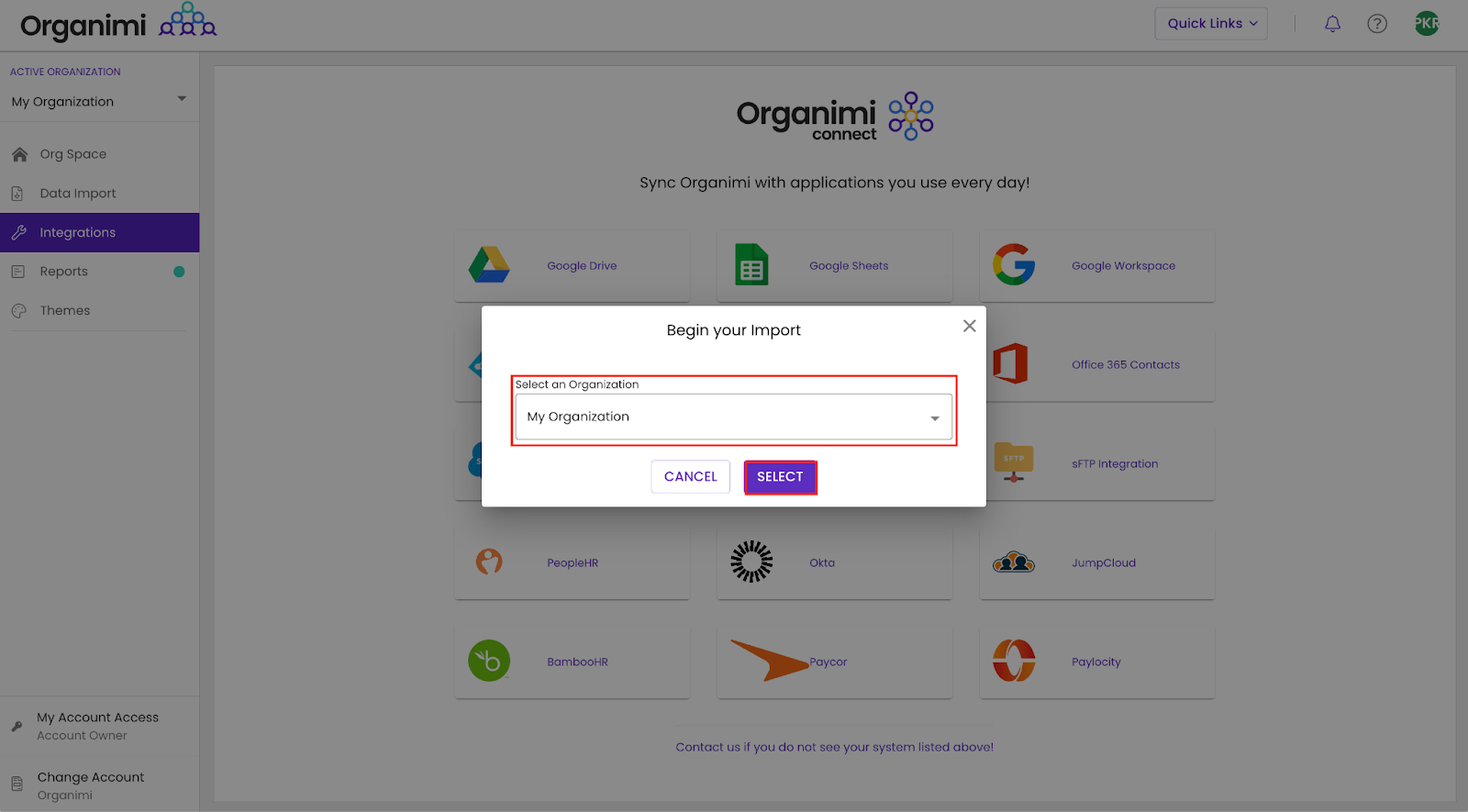 BambooHR Integration – Organimi Help Center