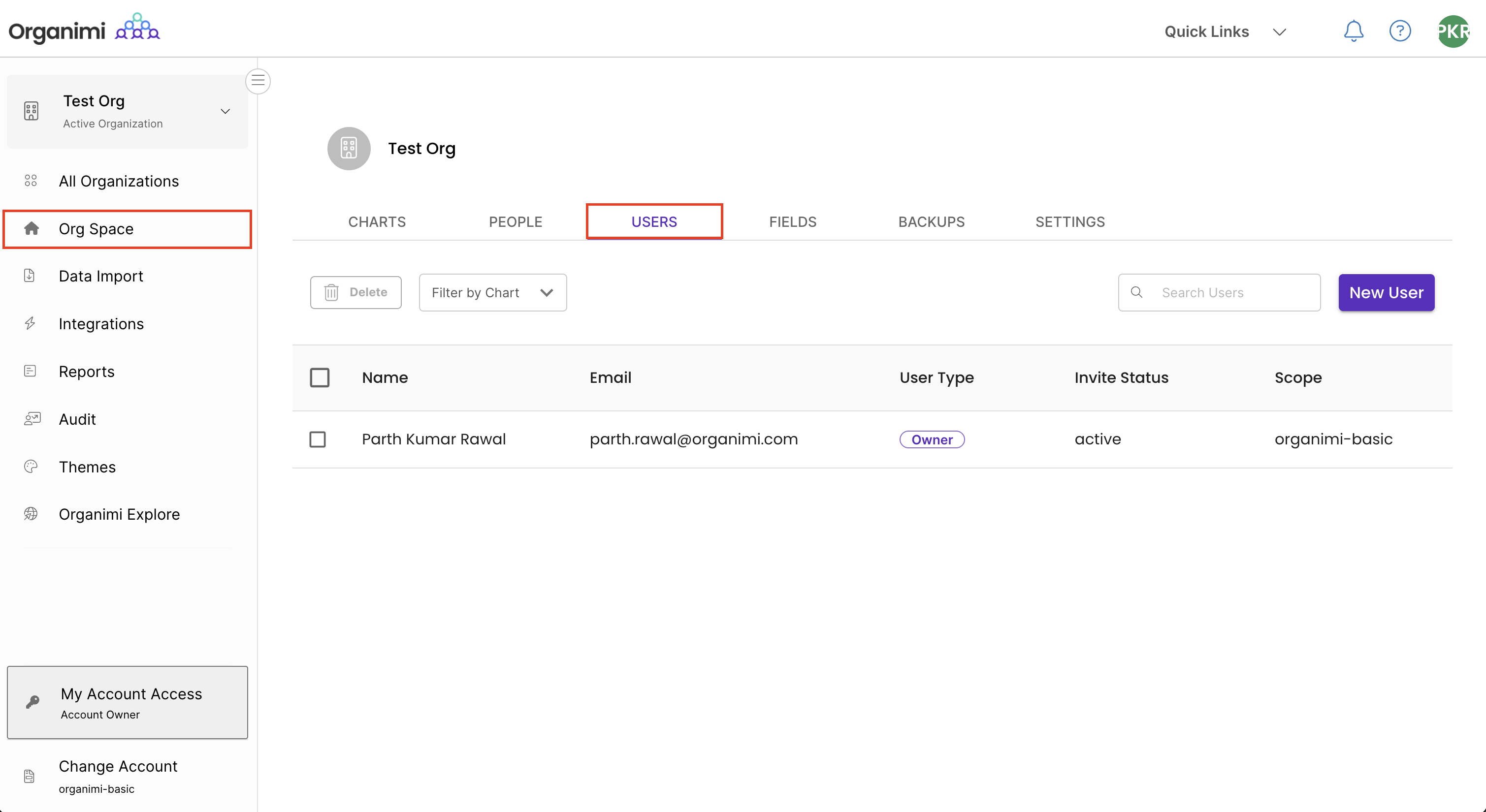 Adding an account owner – Organimi Help Center