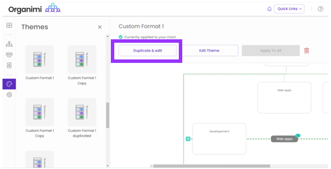 Apply a customized theme to your org chart. – Organimi Help Center